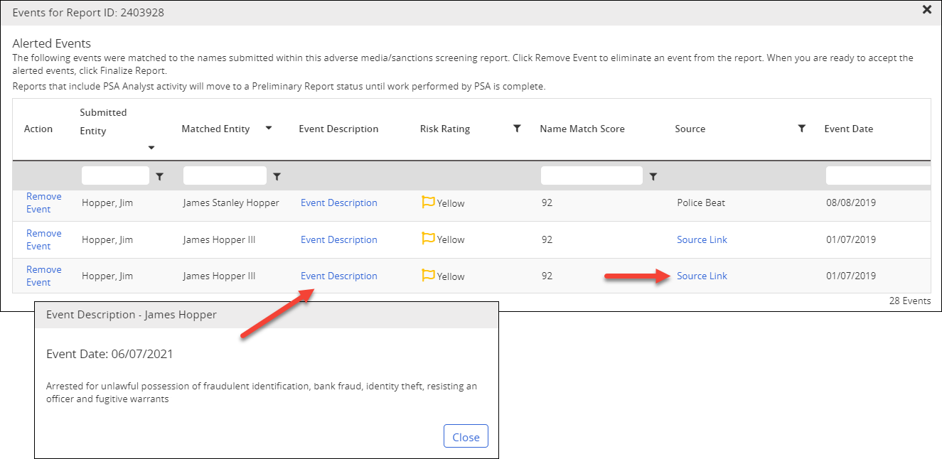 RiskRate: How to Review and Manage Unreviewed Reports Alert Events