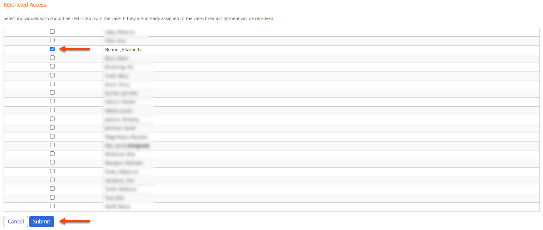 EthicsPoint: How to Remove a User Restriction from a Case