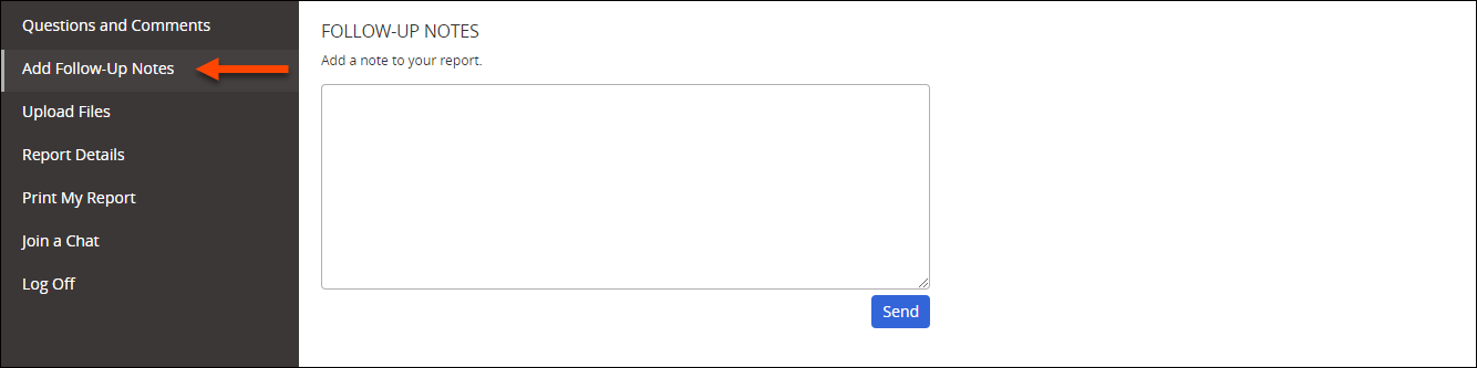 EthicsPoint: What Can the Reporter See When They Login to Follow-up?