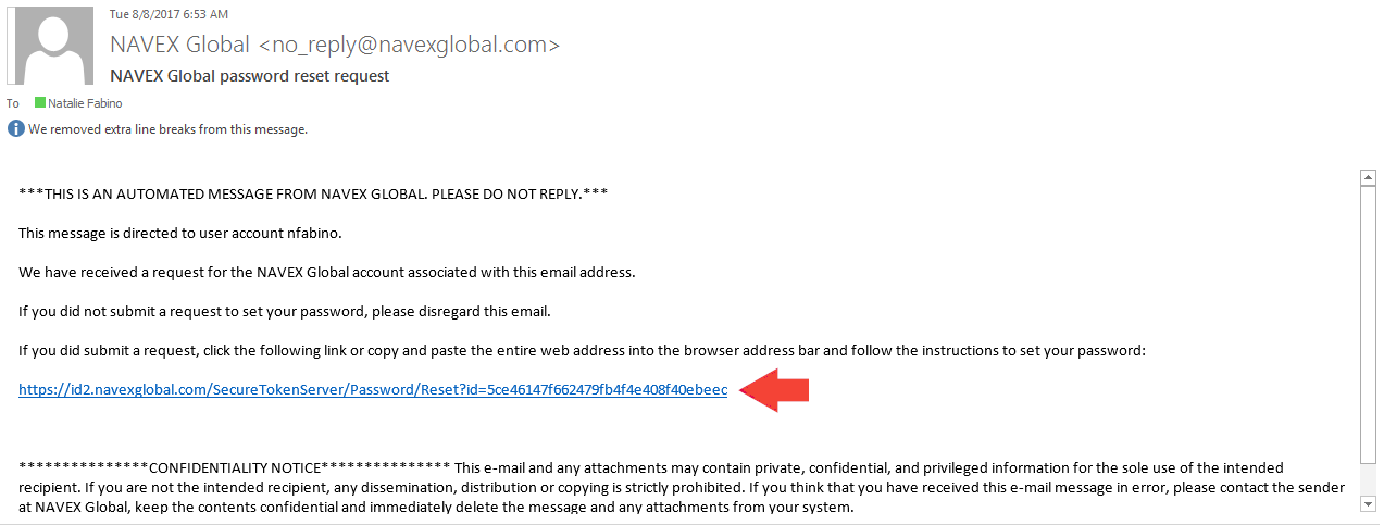 EthicsPoint: Forgot Password