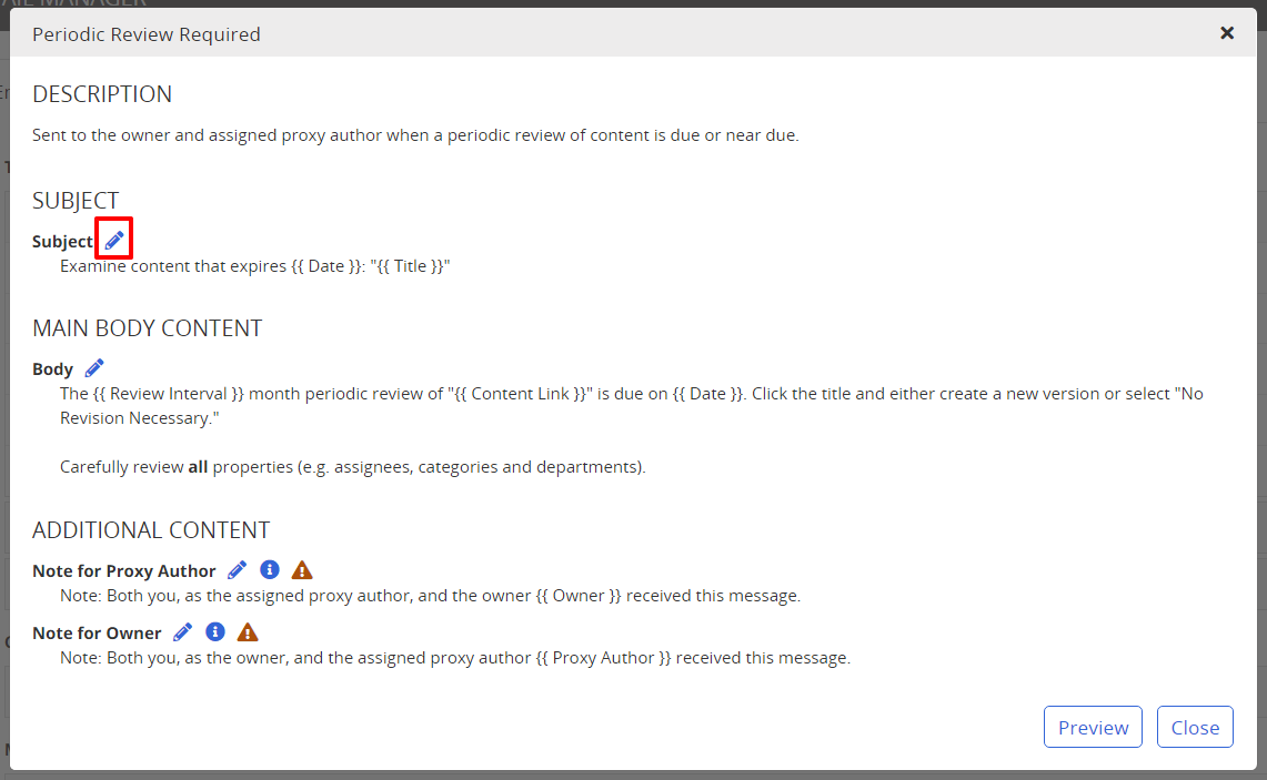 PolicyTech® Fast Track: Using the Email Manager