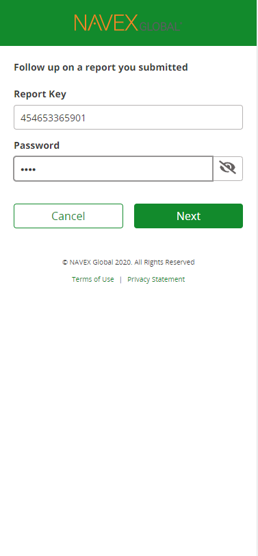 EthicsPoint: Digital Intake - How to Follow-up on a Report