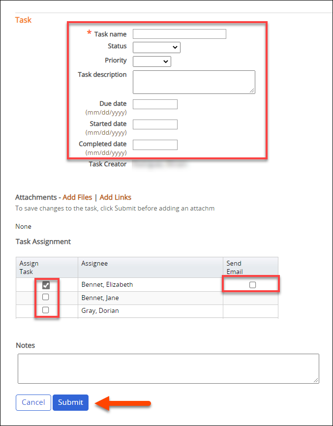 EthicsPoint: Case Management - Create a Task and Attach Files and Links