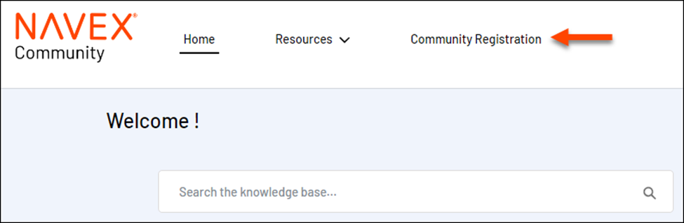How to Self-enroll in the NAVEX Community