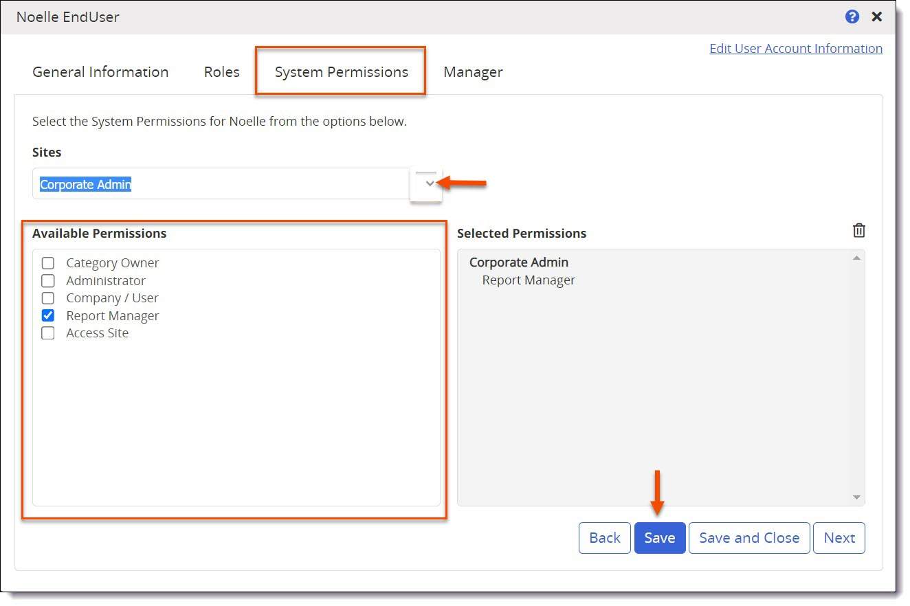 Give Users Roles and Permissions for E&C Training on the NAVEX One Platform